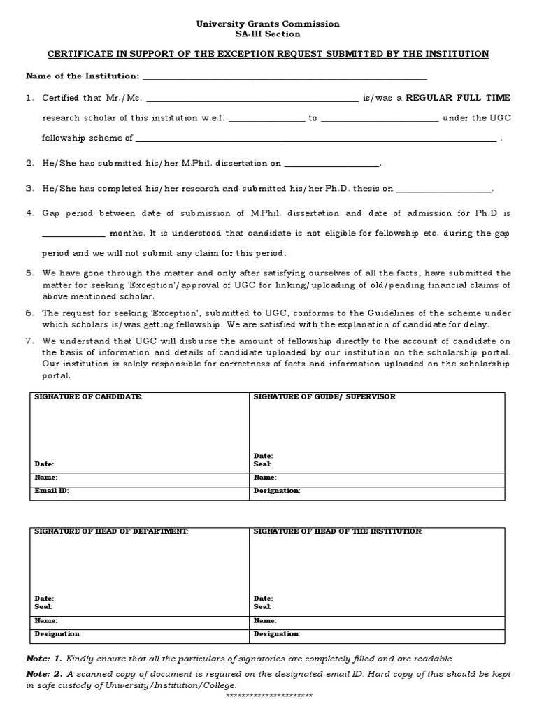 Signature of Candidate: Signature of Guide/ Supervisor | PDF | Thesis ...