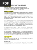 Aashto T 19M-T 19 | PDF | Density | Weight