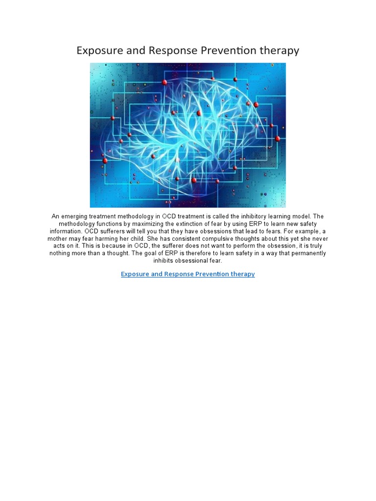 ERP Manual for OCD Treatment | PDF