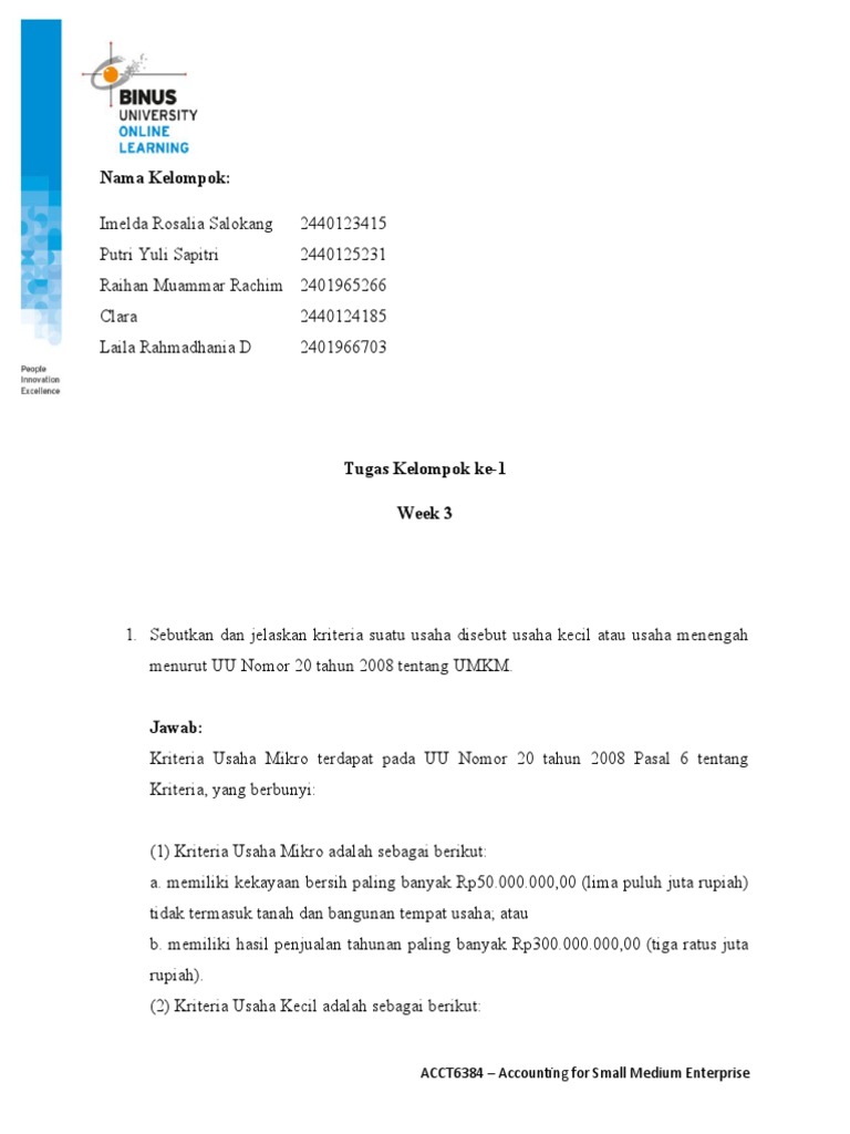 TK1 Accounting | PDF