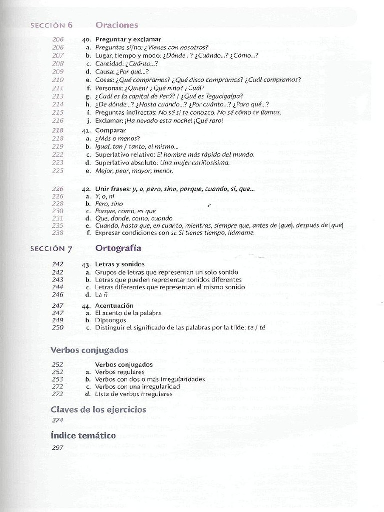 Gramatica Basica Del Estudiante de Espanol7 | PDF