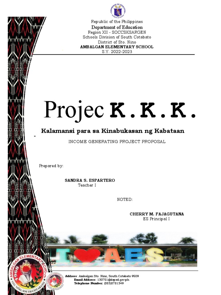 Intention Letter For Calamansi Igp | PDF