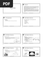 Basic Earth Sun Angles | PDF | Sun | Solar Energy