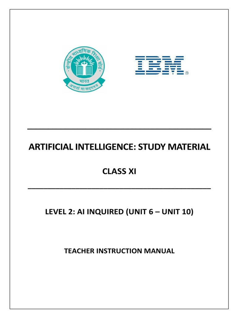 AI Curriculum HandbookClassXI Level2 | PDF | Pie Chart | Statistics