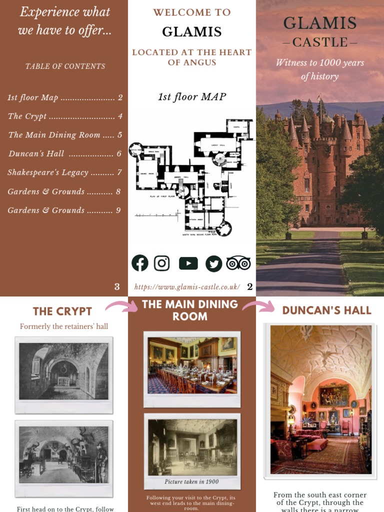 Glamis Castle Brochure Macbeth | PDF | Macbeth