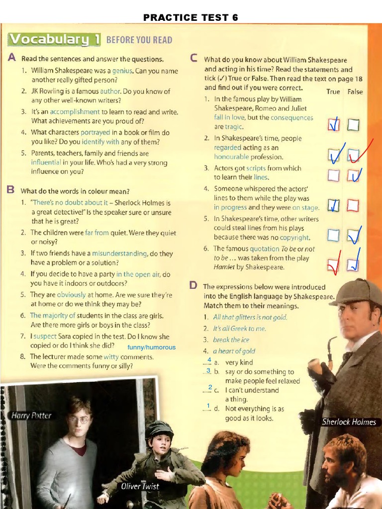 Practice Test 6: Funny/humorous | PDF