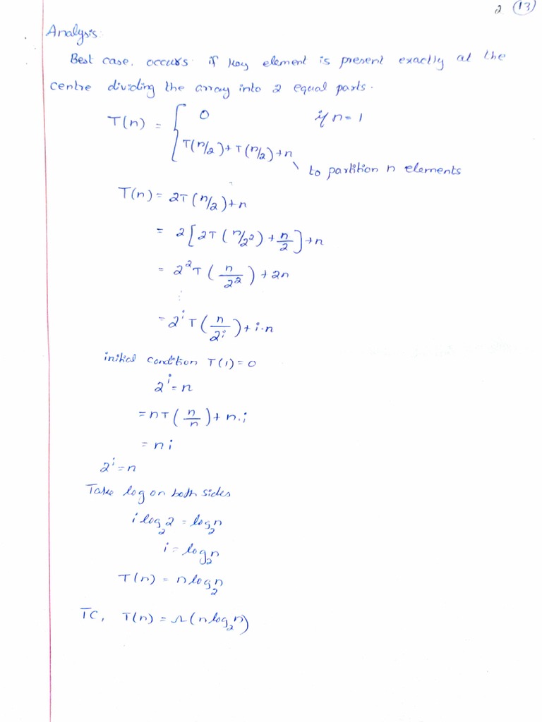 DAA Module - 2 (Part 2) (S Mercy) | PDF