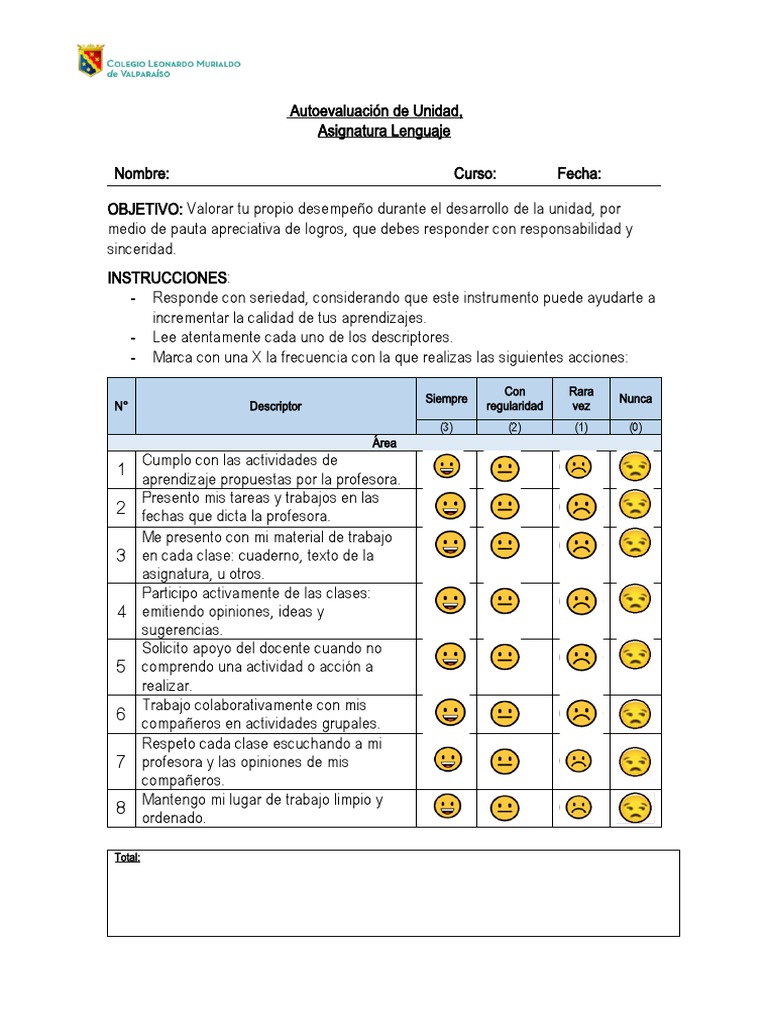 Autoevaluaciones 2 BÁSICO | PDF | Aprendizaje | Cognición Autoevaluaciones 2 BÁSICO | PDF | Aprendizaje | Cognición