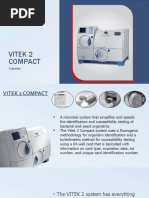 Principles and Methodology of Vitek 2 Compact in | PDF | Microbiology | Medical Specialties