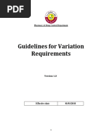 Type II Variation Checklist Guide | PDF