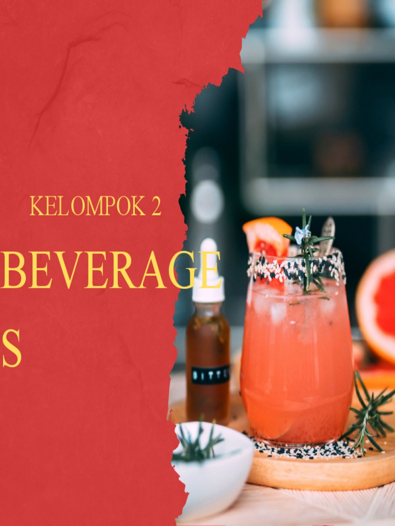 Penjelasan Minuman | PDF