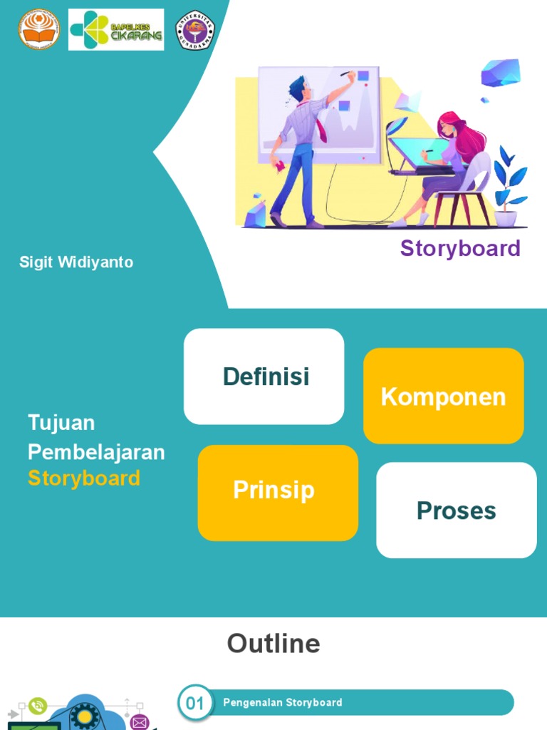 Panduan Pembuatan Storyboard Multimedia | PDF | Game & Aktivitas | Seni
