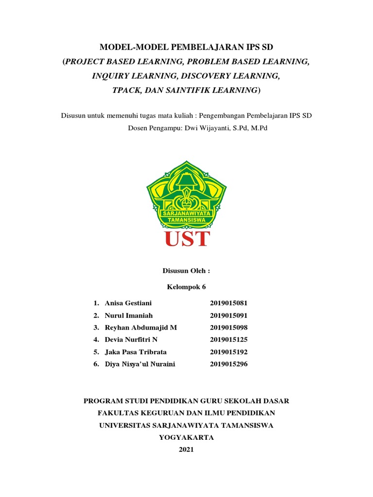 Makalah Fix - Kelompok 6 - PP Ips SD - 5C | PDF