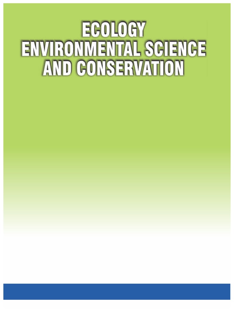 Ecology Environmental Science | PDF