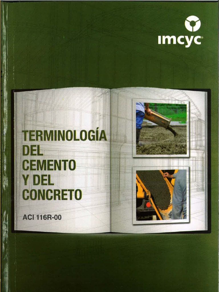 ACI 116r-00ok | Descargar gratis PDF | Hormigón | Cemento