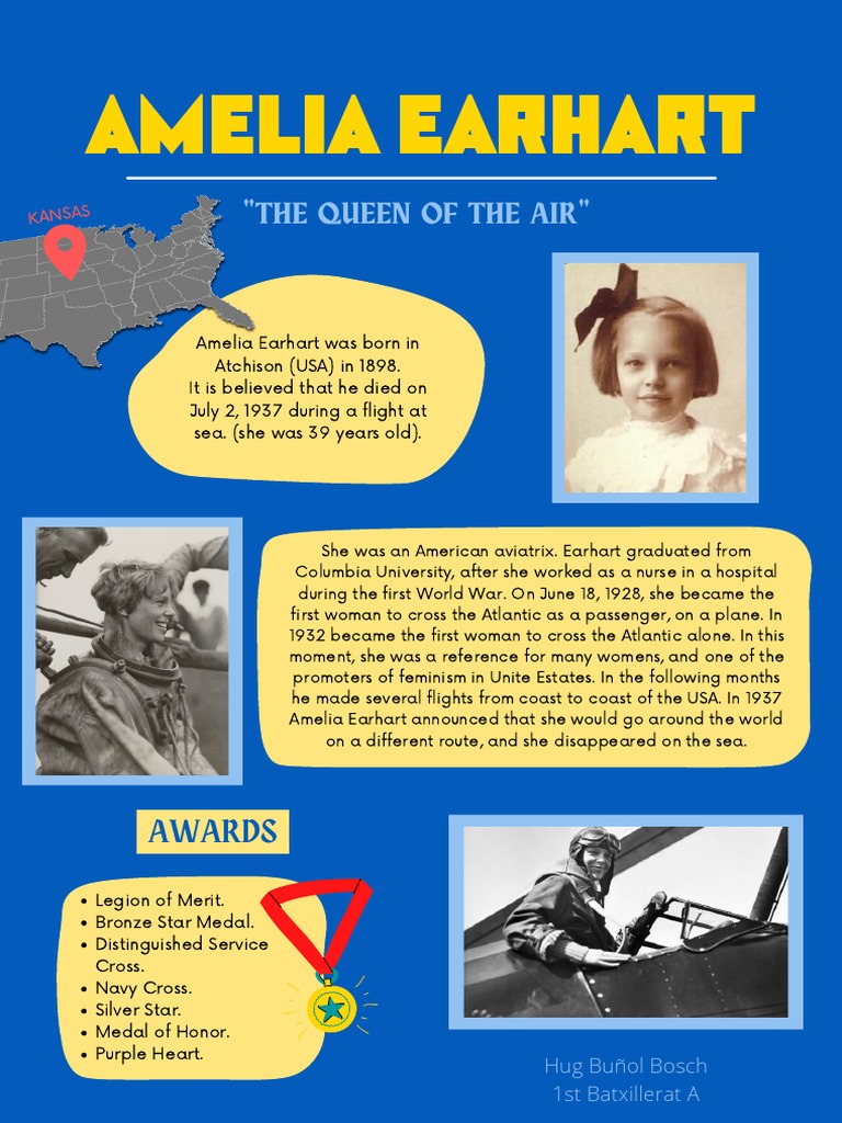 "The Queen of The Air": Amelia Earhart | PDF