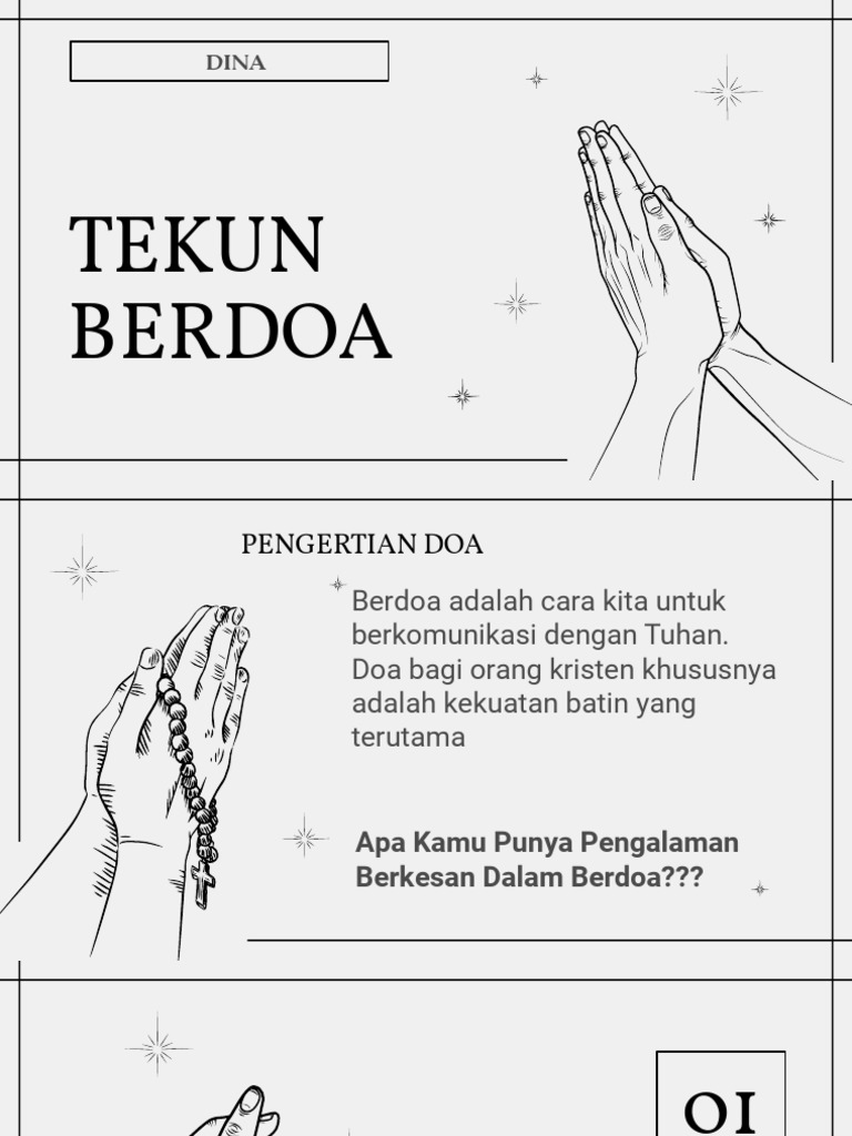 Tekun Berdoa | PDF | Pengembangan Diri