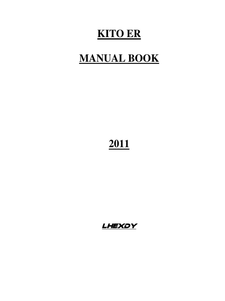 Kito Er Series | PDF