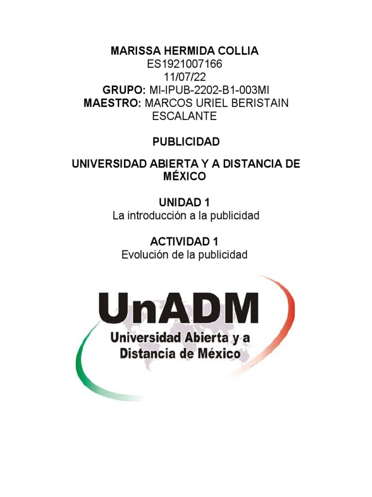 Ipub U1 A1 Mahc | PDF