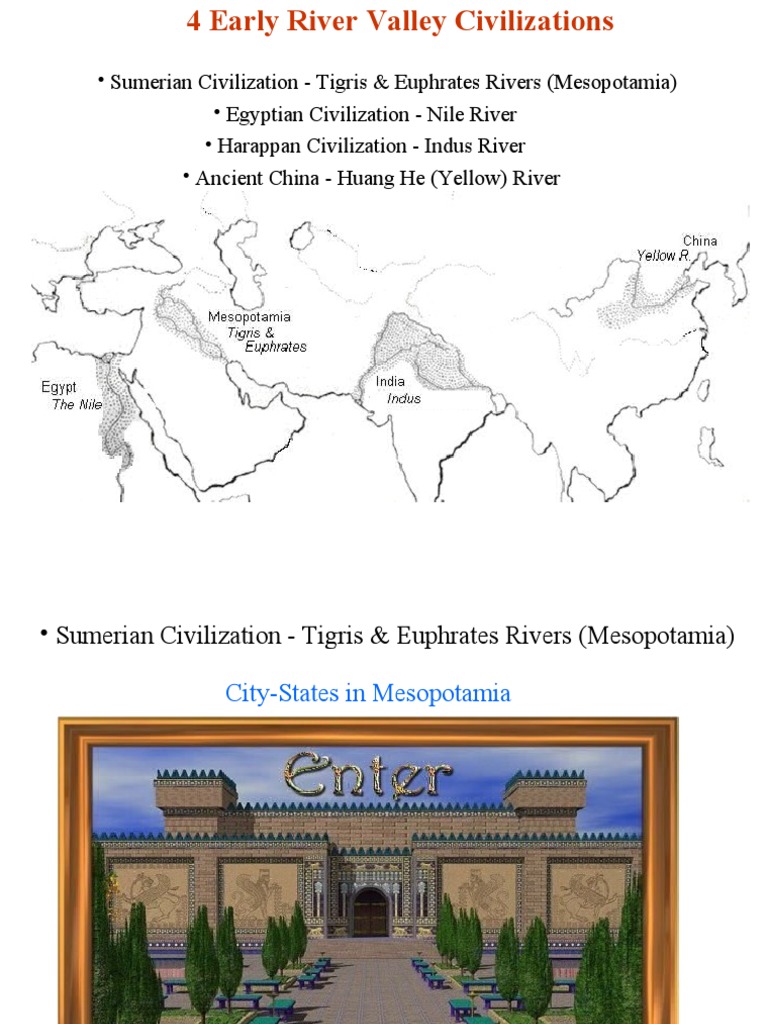Early River Civilizations | PDF | Mesopotamia | Ancient Egypt