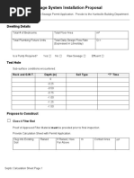 Design Calculation Sheet (Rain Water Pipe Sizing) | PDF | Rain ...