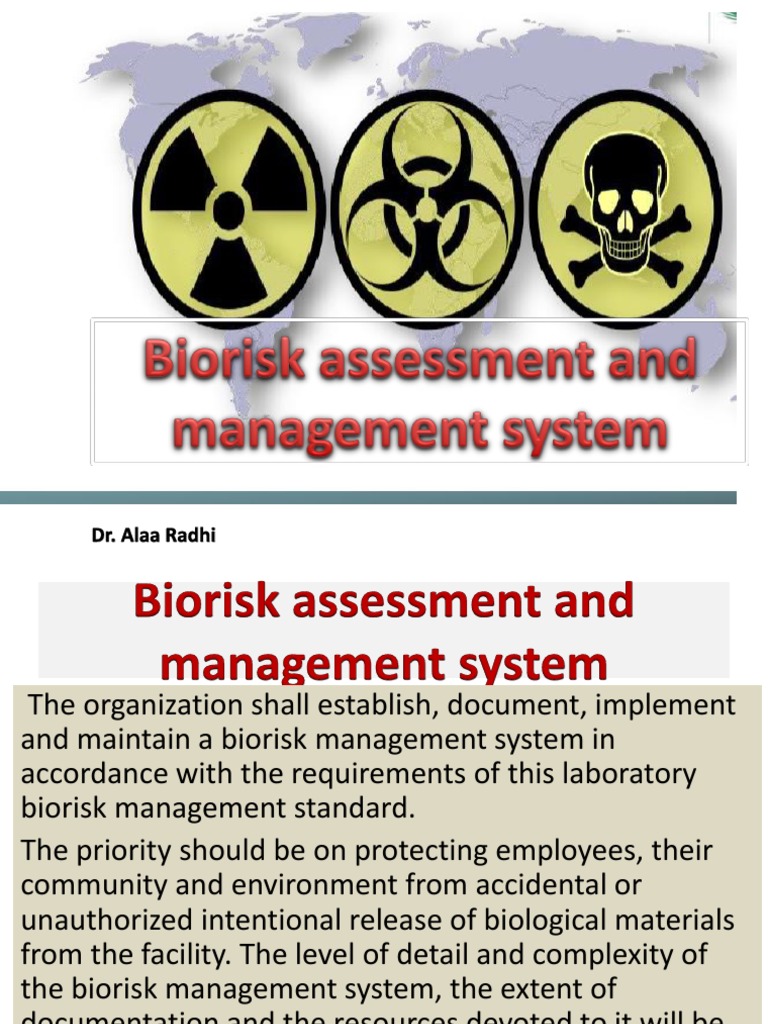 Biorisk Management System Guide | PDF | Risk | Risk Assessment