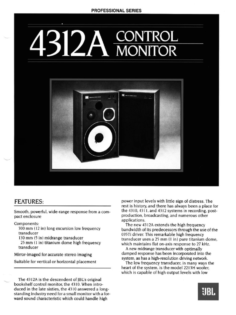 4312a Manual | PDF | Electrical Engineering | Electromagnetism