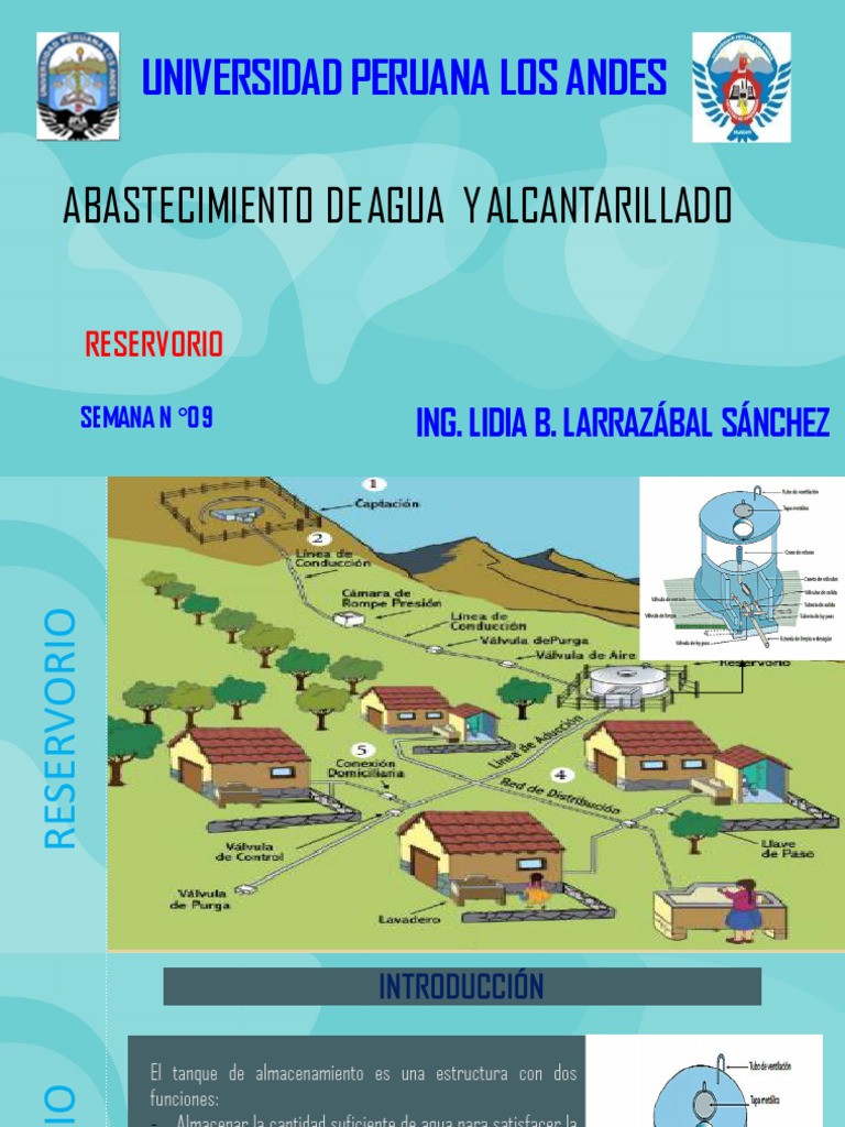 Tipos y Partes de Reservorios de Agua | PDF | Agua | Reservorio