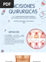 14 Incisiones Quirurgicas 27-02-2023 | PDF | Cicatrización de la herida ...