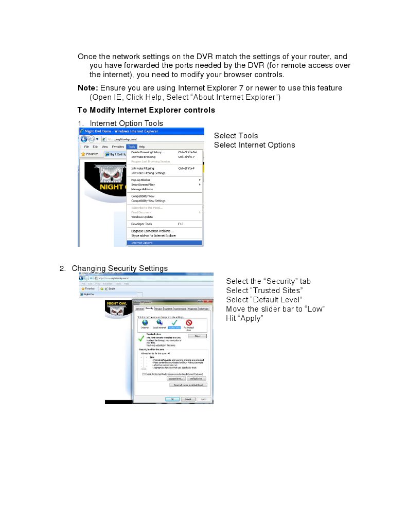 ActiveX Settings | PDF