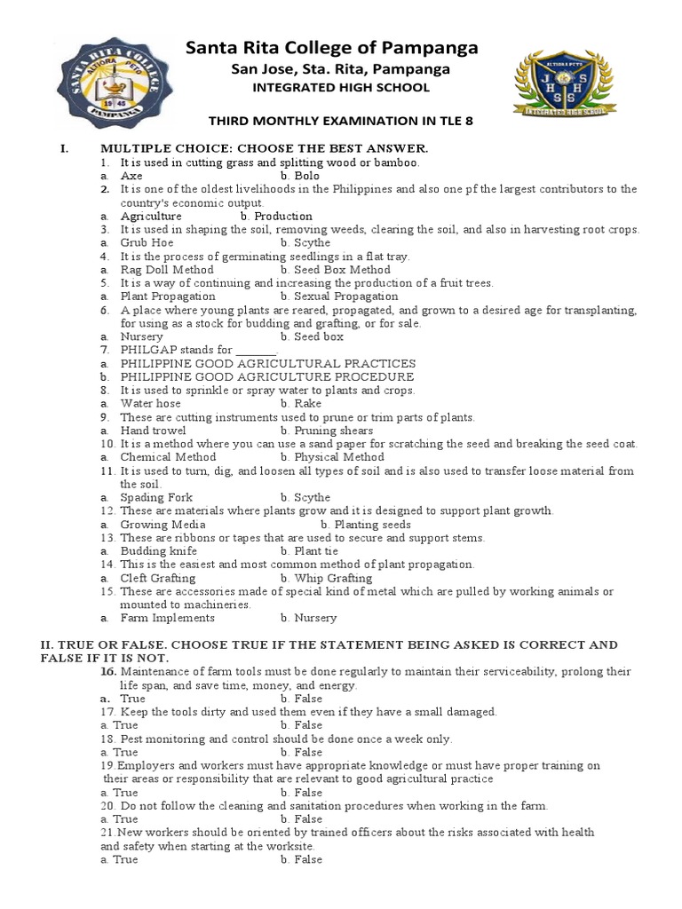 Santa Rita College of Pampanga | PDF | Seed | Grafting