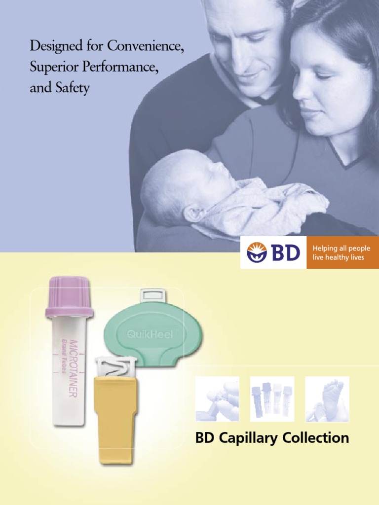 Designed For Convenience, Superior Performance, and Safety: BD ...