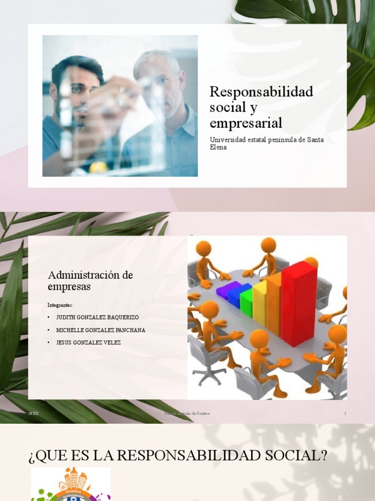 Responsabilidad Social y Empresarial | PDF | Responsabilidad social corporativa | Sustentabilidad