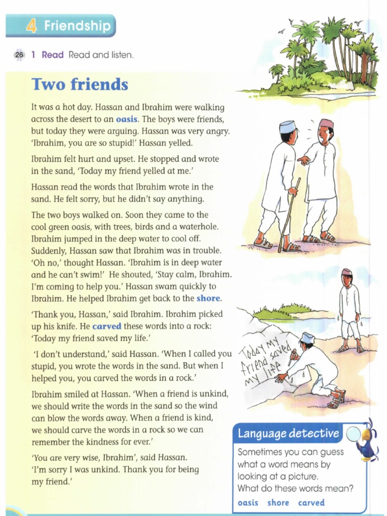 Two Friends - Story | PDF