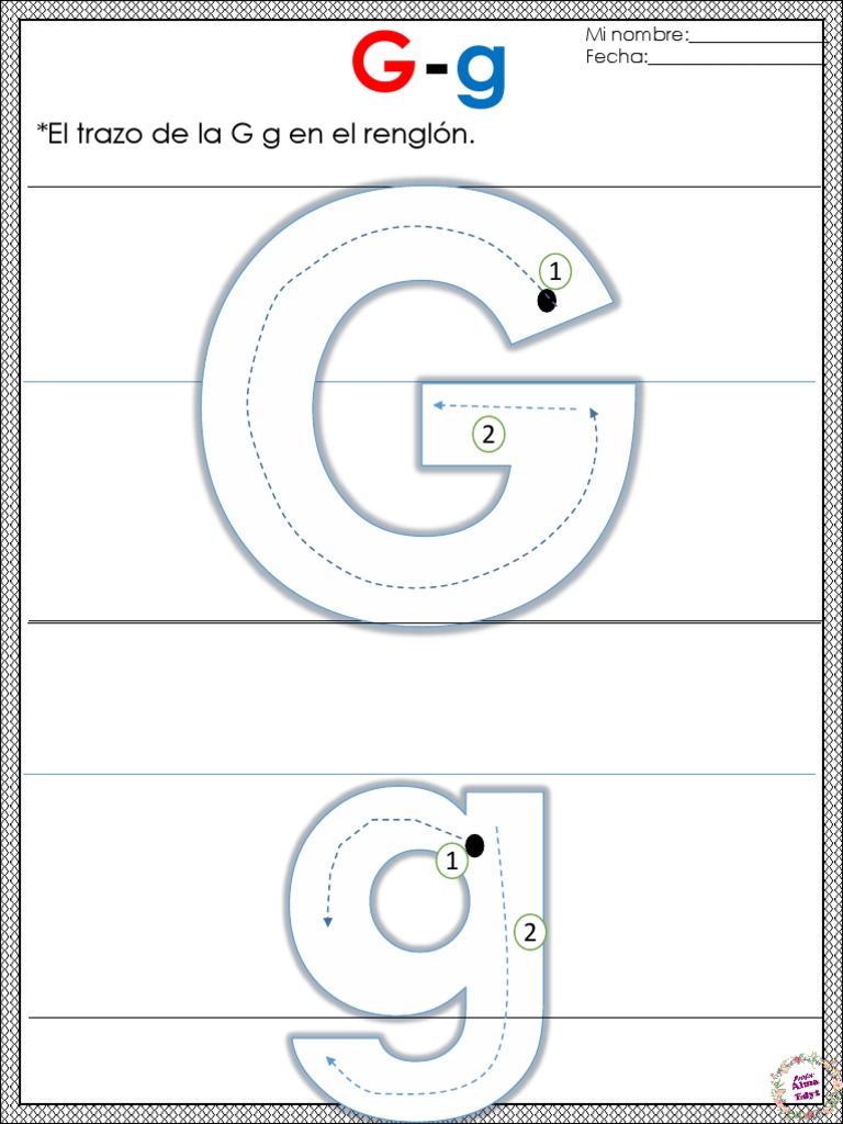 Análisis de sonidos de la letra G en español | PDF