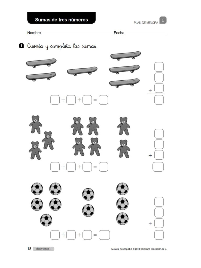 Suma de tres números | PDF