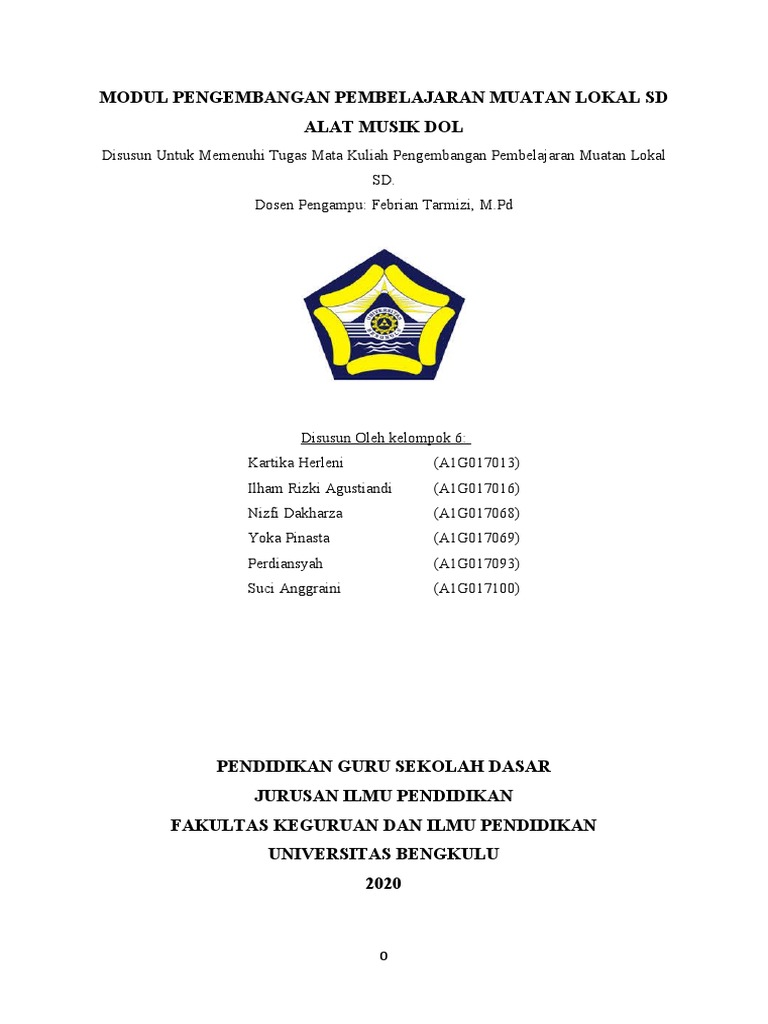 MODUL MUSIK DOL Rev. 1 | PDF