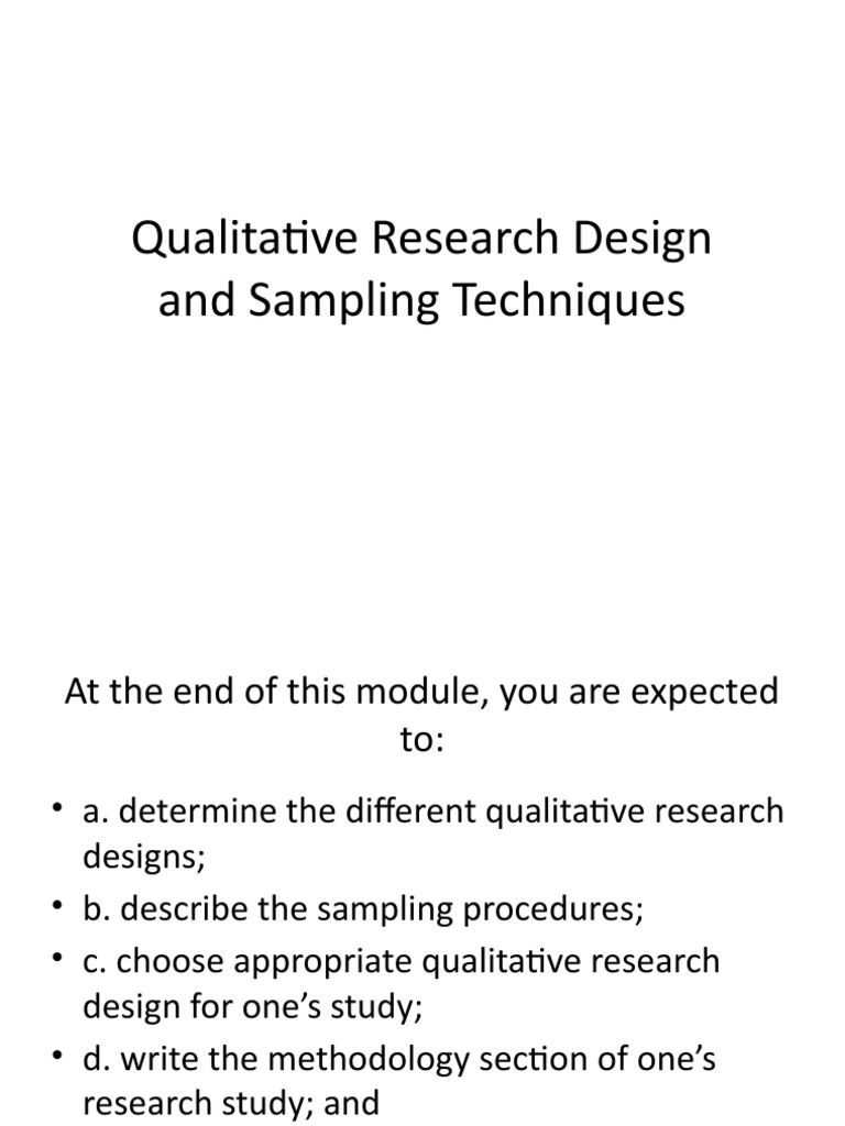 Practical Reseach 1 Module 5 | PDF | Sampling (Statistics) | Ethnography
