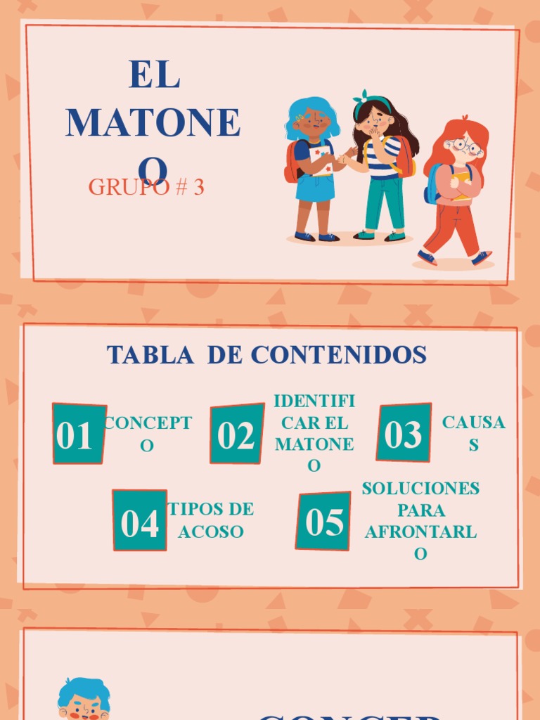 El Matoneo | PDF | Acoso | Violencia