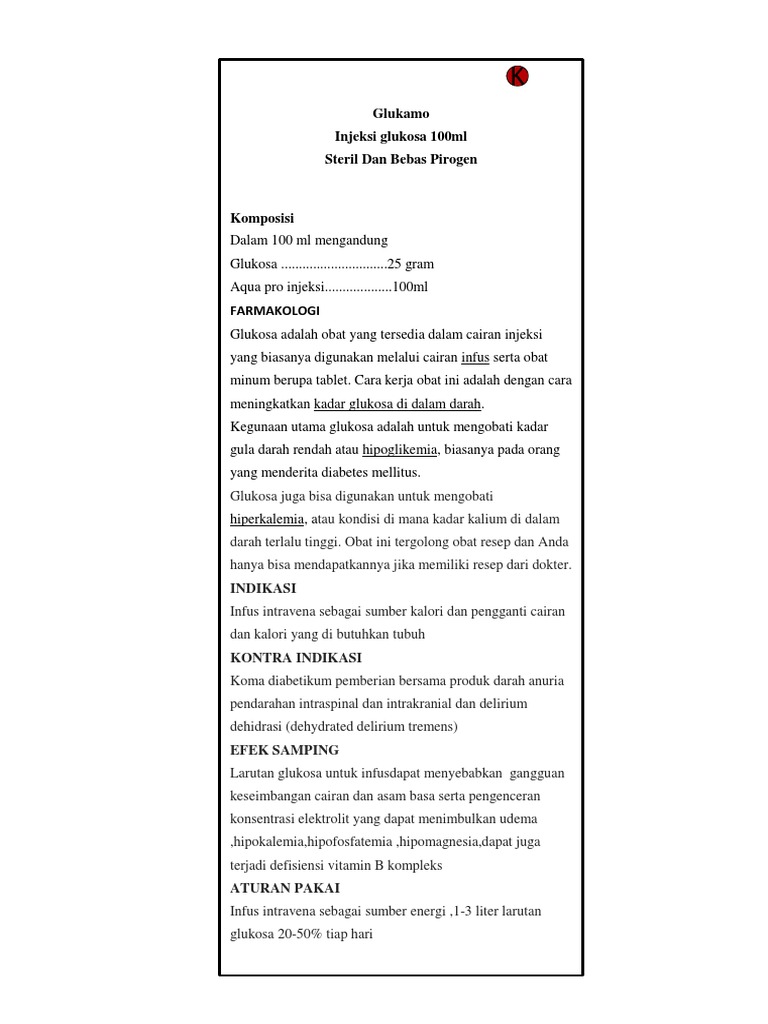 Kel - 2 Brosur Injeksi | PDF