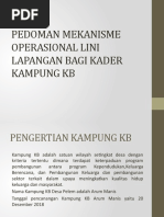 Materi 1 - Konsep Dasar Kampung KB BKKBN | PDF