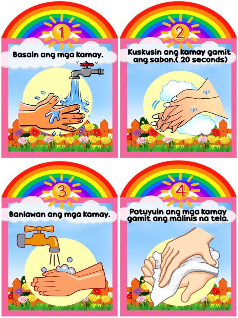 Tamang Paghuhugas NG Kamay | PDF