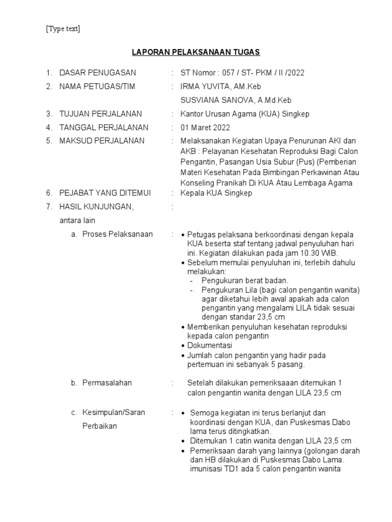 LPT Catin Mar 2022 | PDF | Kesehatan Holistik | Gaya Hidup