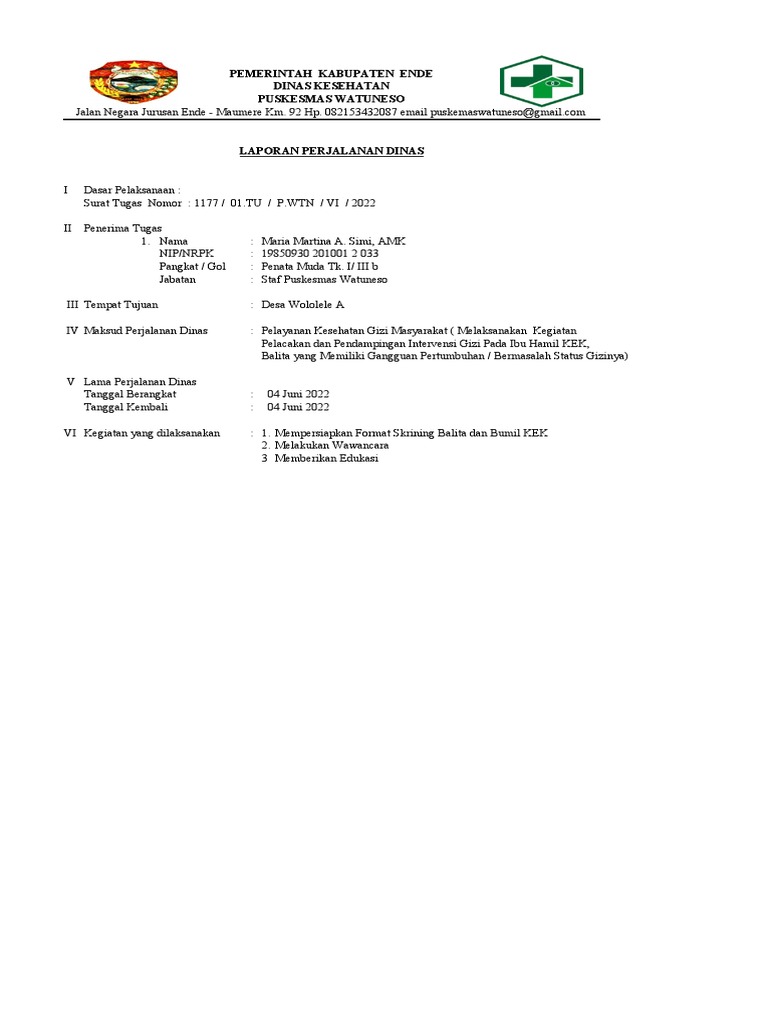 SPPD Bok Tahun 2022 New | PDF