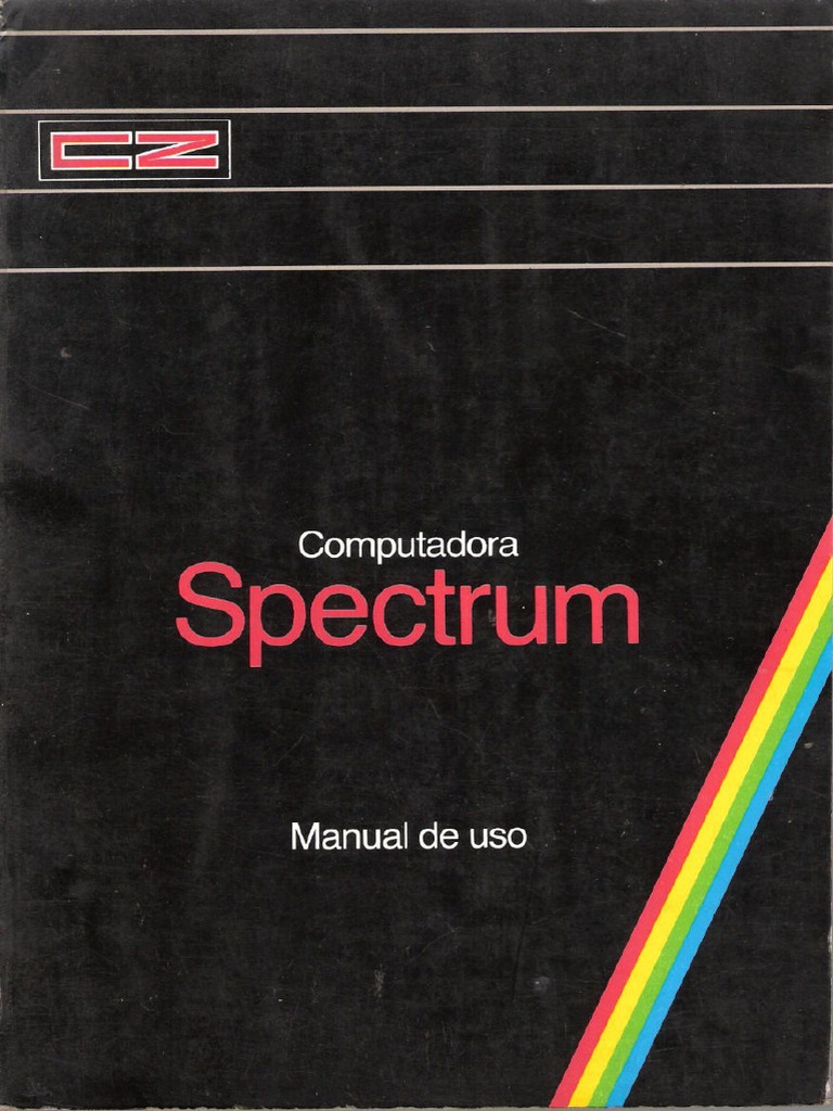 CZ Spectrum-Manual de Uso | PDF