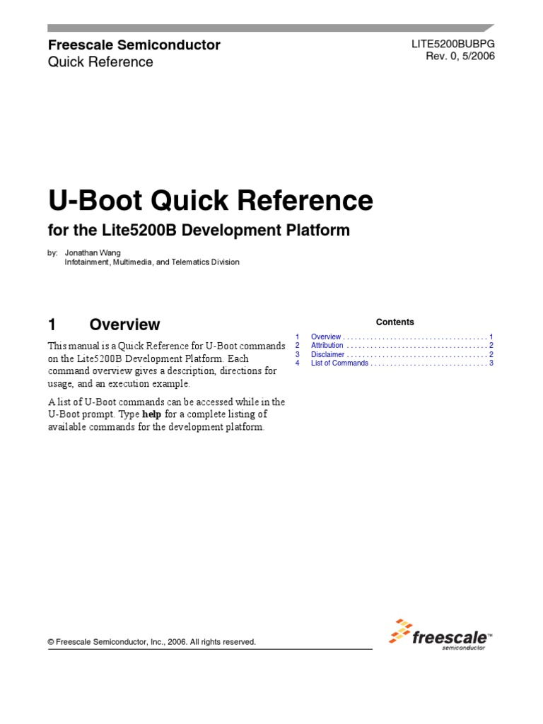 Uboot Ref | PDF