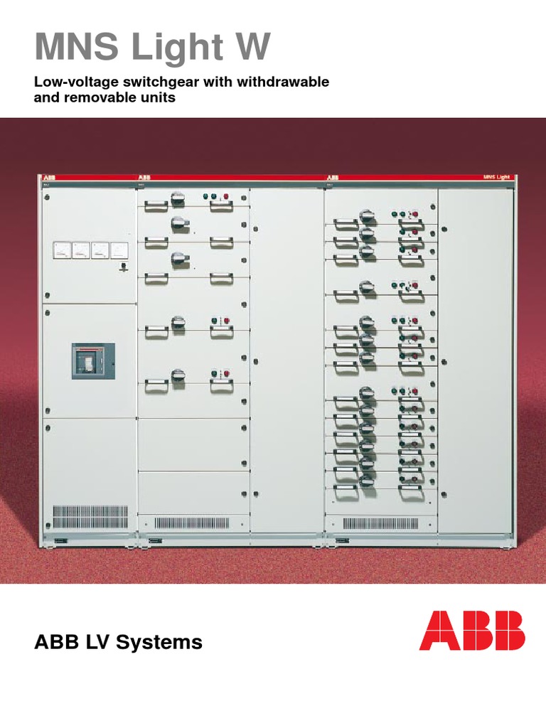 MNS Light W: ABB LV Systems | PDF | Power (Physics) | Building Engineering