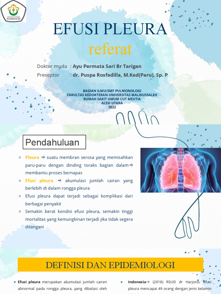Efus I Pleura | PDF