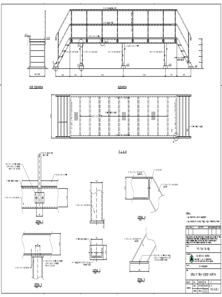 PWS-M-ER.3 - Detail of Steam Receiver Platform | PDF