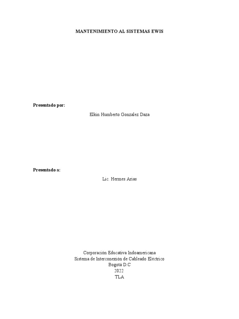 Mantenimiento Al Sistemas Ewis | PDF | Aviación | Aeronave